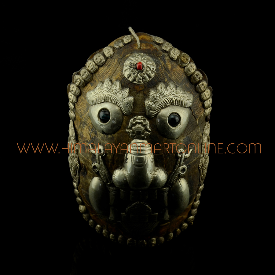 9” Tortoise Mask Mask: Buy 9” Tortoise Mask Mask Online - Himalayan Mart