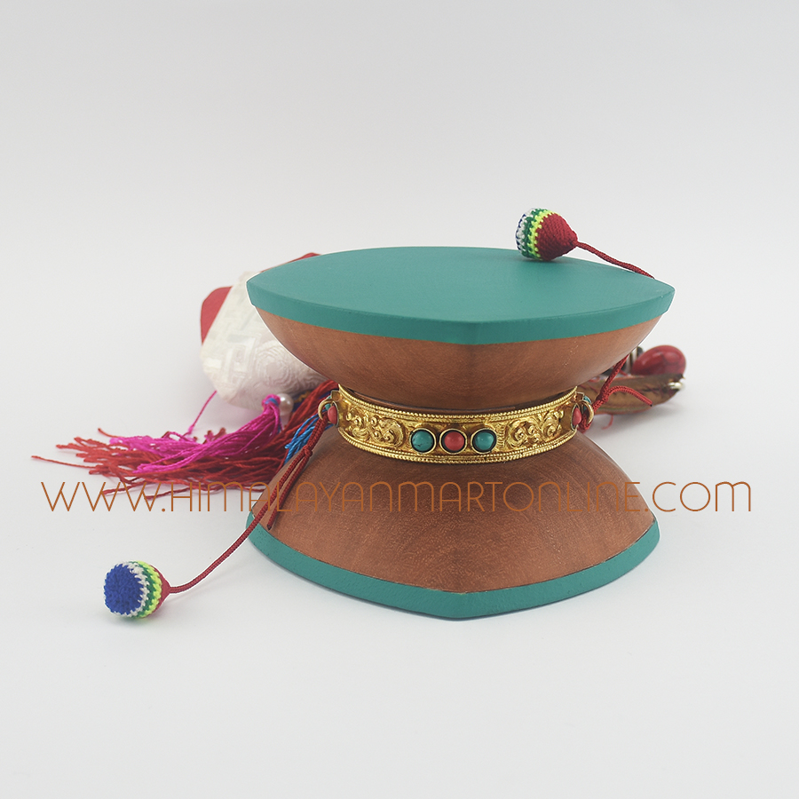 Fine Quality Tibetan Buddhist Ritual Drum Damaru Patan, Nepal ...