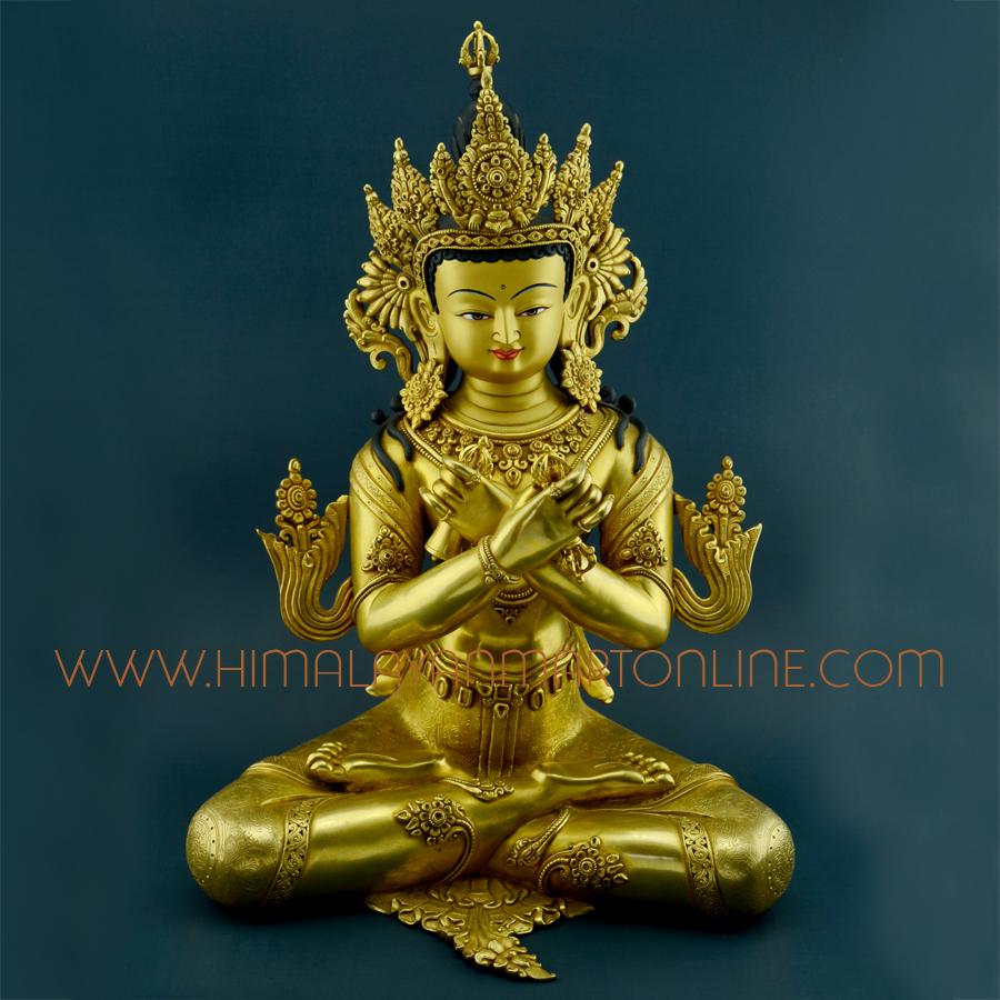 Vajradhara Statue: Vajradhara is The Ultimate Primordial Buddha.