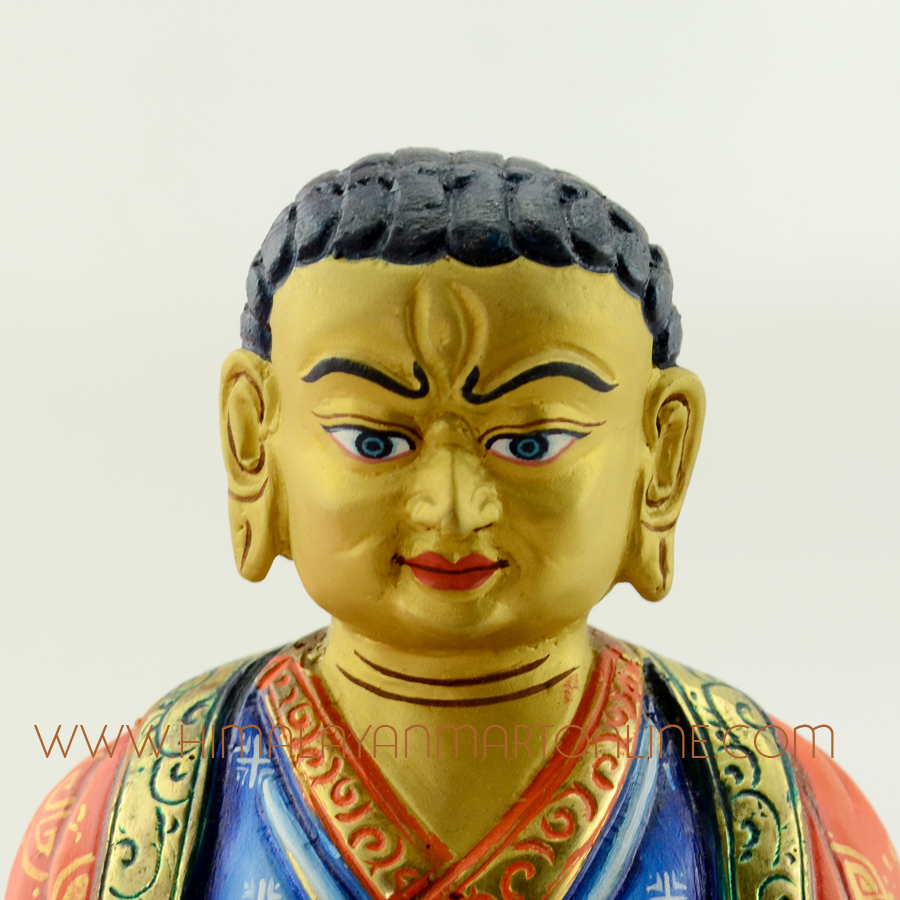 Guru Marpa Statue: Marpa was the founder of Kagyudpa Tradition