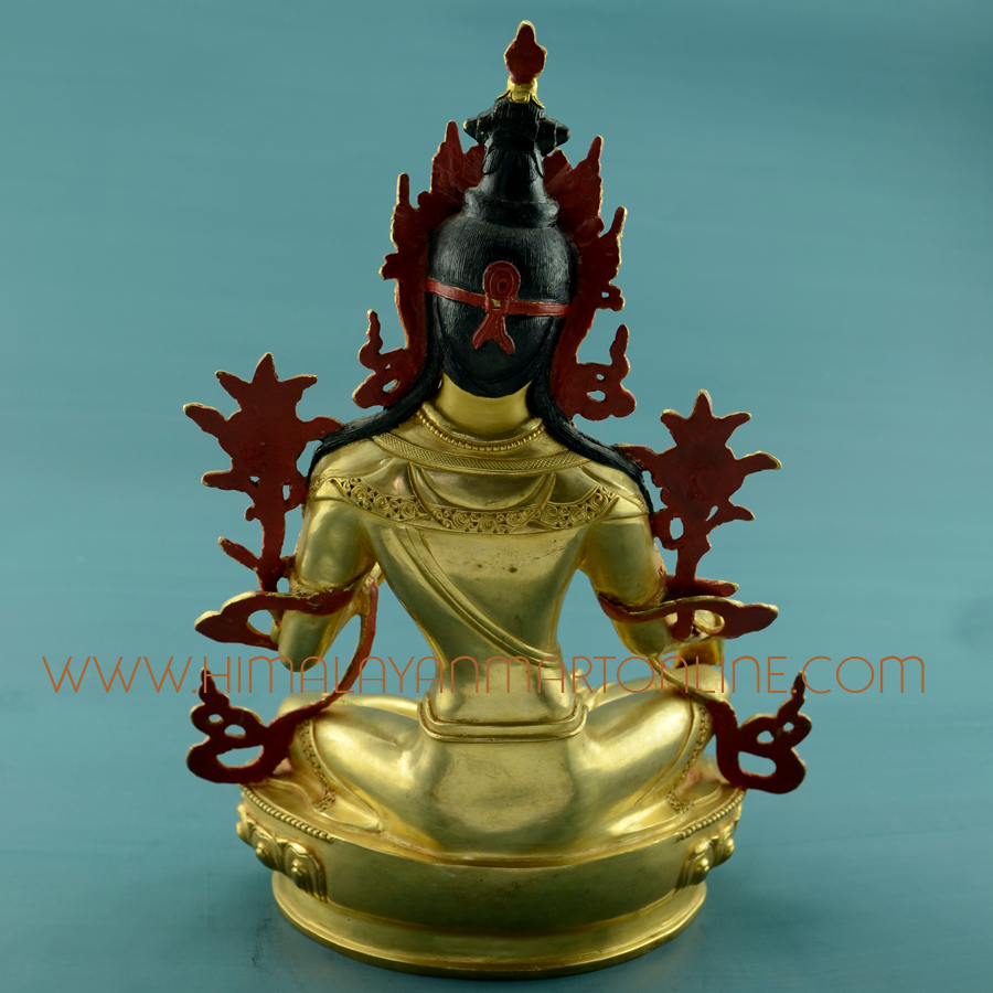 13" Green Tara/Dolma Statue: Buy 13" Green Tara/Dolma Statue Online ...
