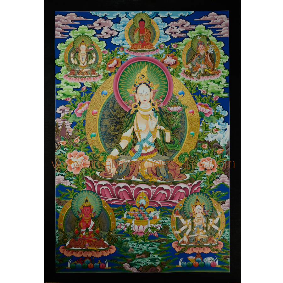 White Tara Thangka: White Tara – The Divine Mother