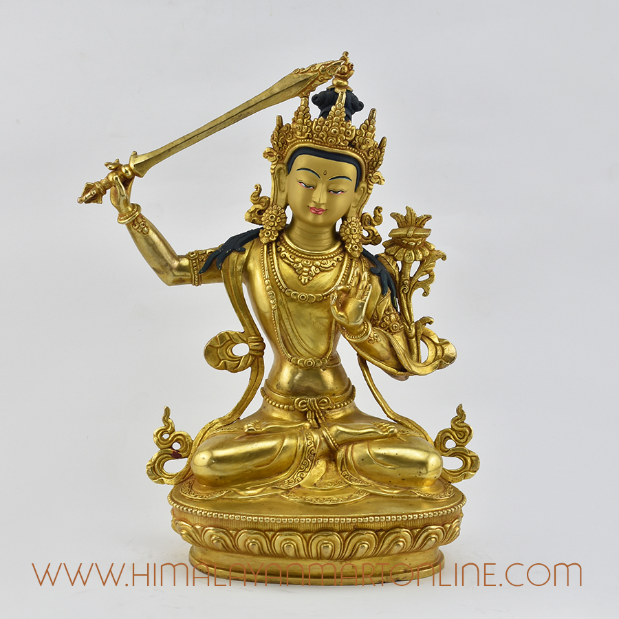 Manjushri Jampelyang Statue: Manjushri – The Bodhisattva of Wisdom