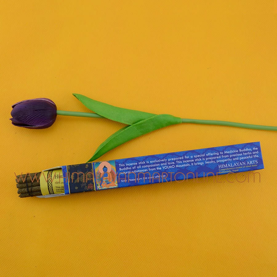 Medicine Buddha Prayer Incense - Handmade Prayer Natural Herbal Incense ...