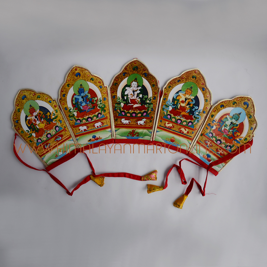 Auspicious Tibetan Buddhist Ringa - Ritual Lama Buddhist Guru Monk Cap ...