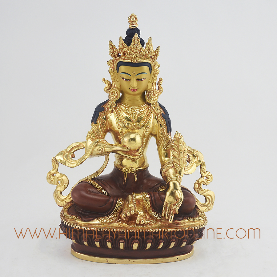 Ksitigarbha Bodhisattva Statue Hand Carved Statue from Patan, Nepal