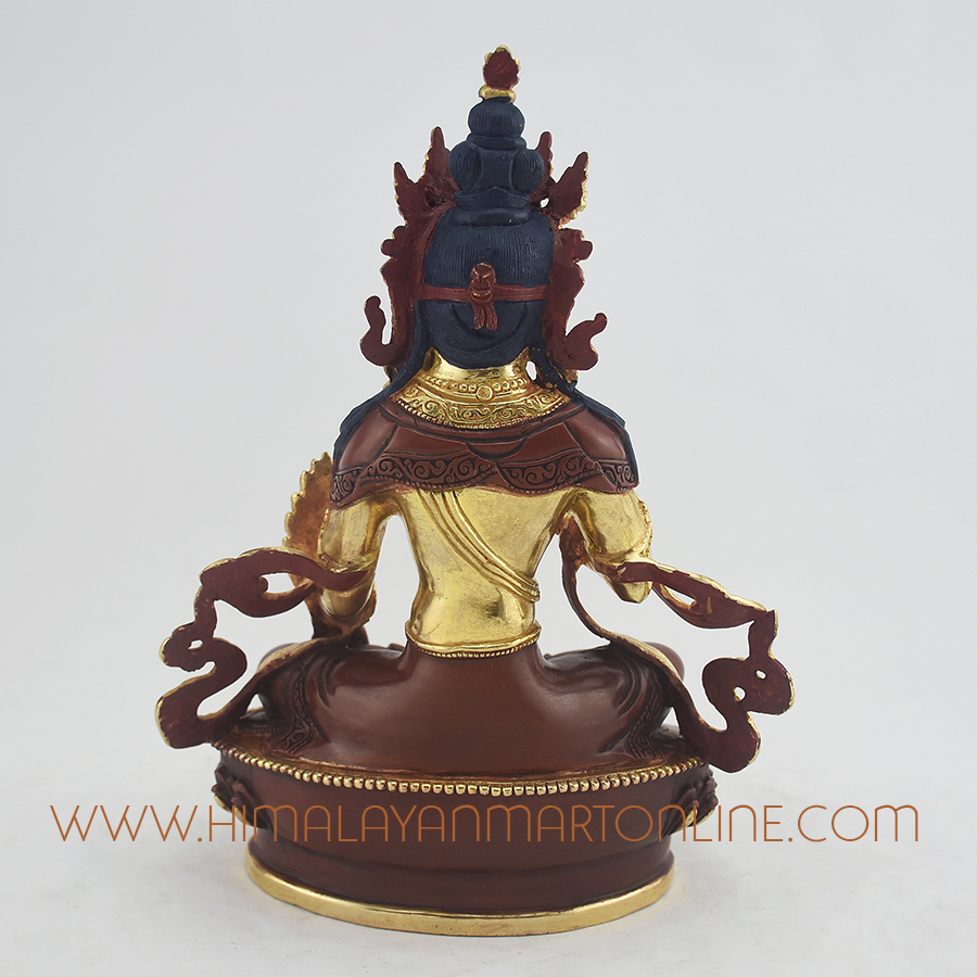 Ksitigarbha Bodhisattva Statue Hand Carved Statue from Patan, Nepal
