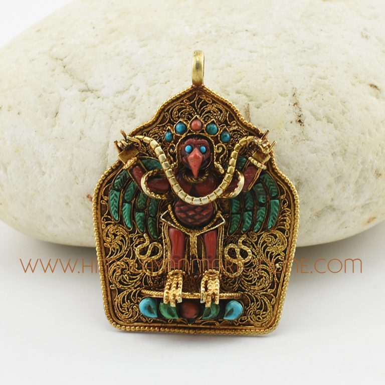 Garuda Pendant or Ghau pendants are often used as jewelry personal ...