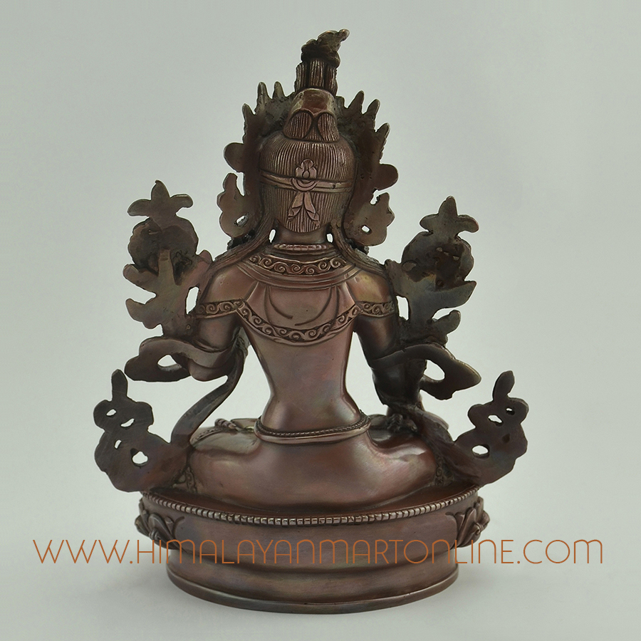 White Tara Dolkar Statue: White Tara Dolkar is the Divine Mother.