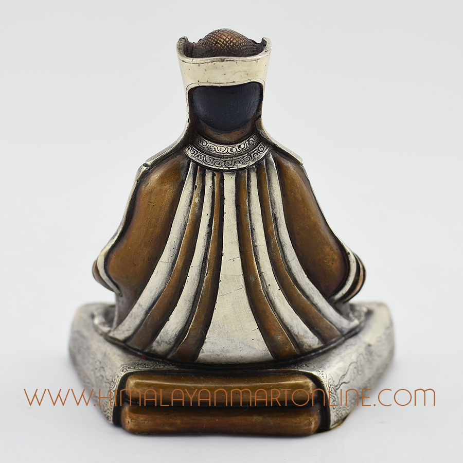 Gampopa Oxidized Copper Statue: Gampopa – The Man from Gampo.