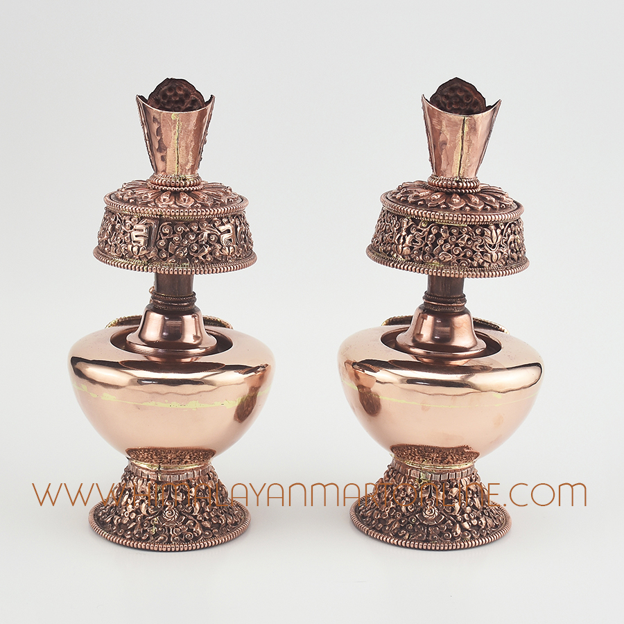 Ritual Bhumba Set: Bhumba or Ritual Vase is used for holding holy water.