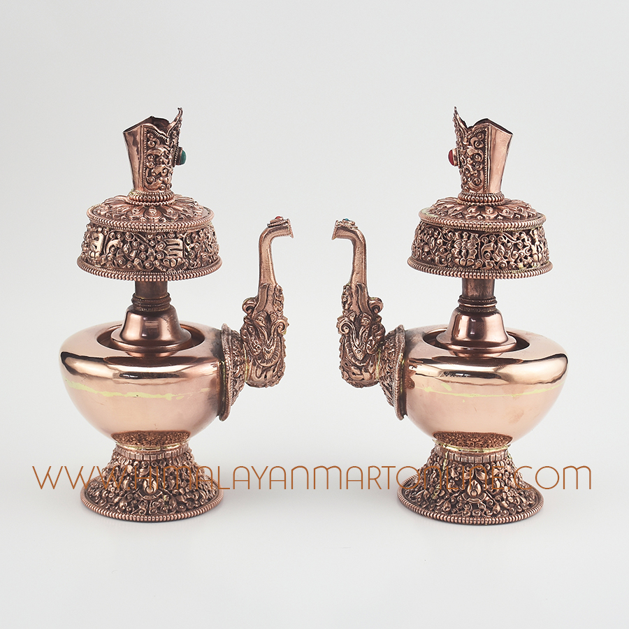 Ritual Bhumba Set: Bhumba or Ritual Vase is used for holding holy water.