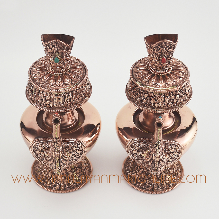 Ritual Bhumba Set: Bhumba or Ritual Vase is used for holding holy water.