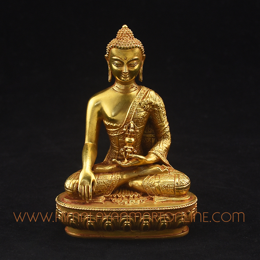 Mithupa Buddha Copper Statue: Beautiful portrayal of Mithupa Buddha.