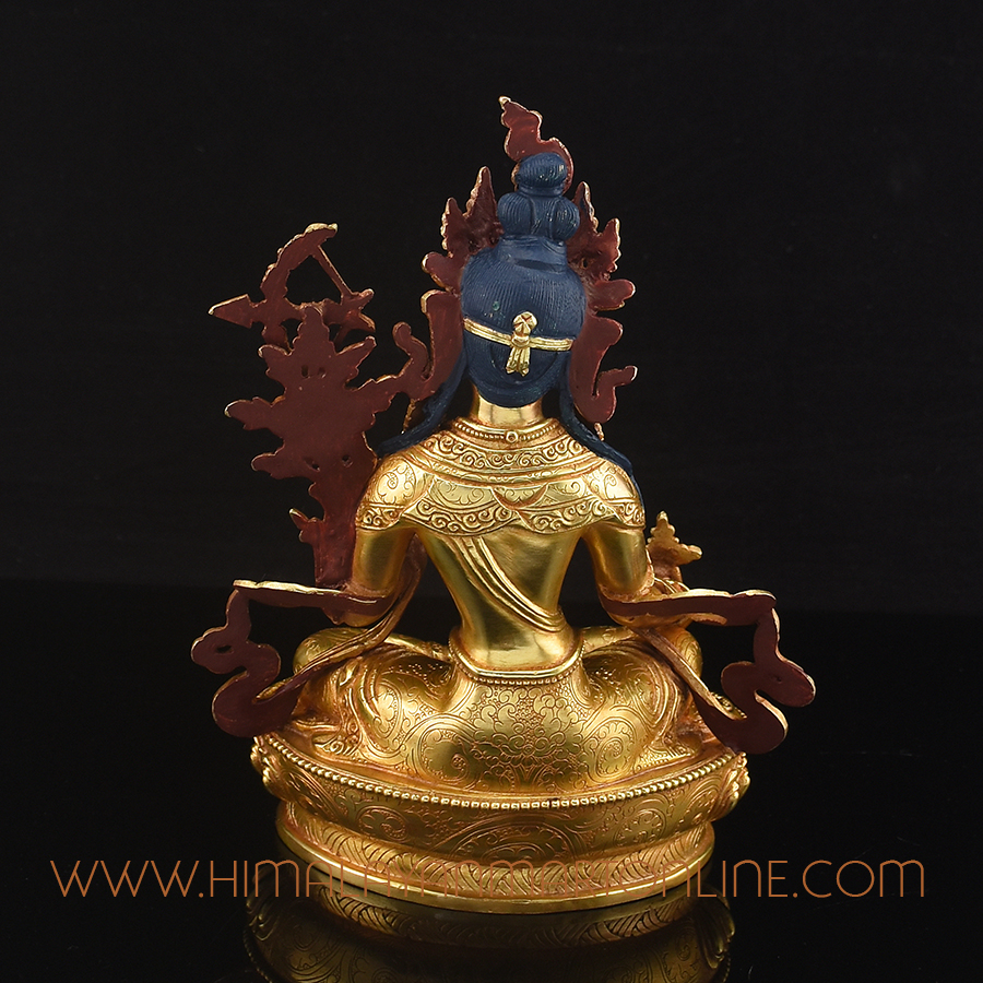 Gold Inlaid Red Tara Statue: Red Tara – The Wish Fulfilling Tara