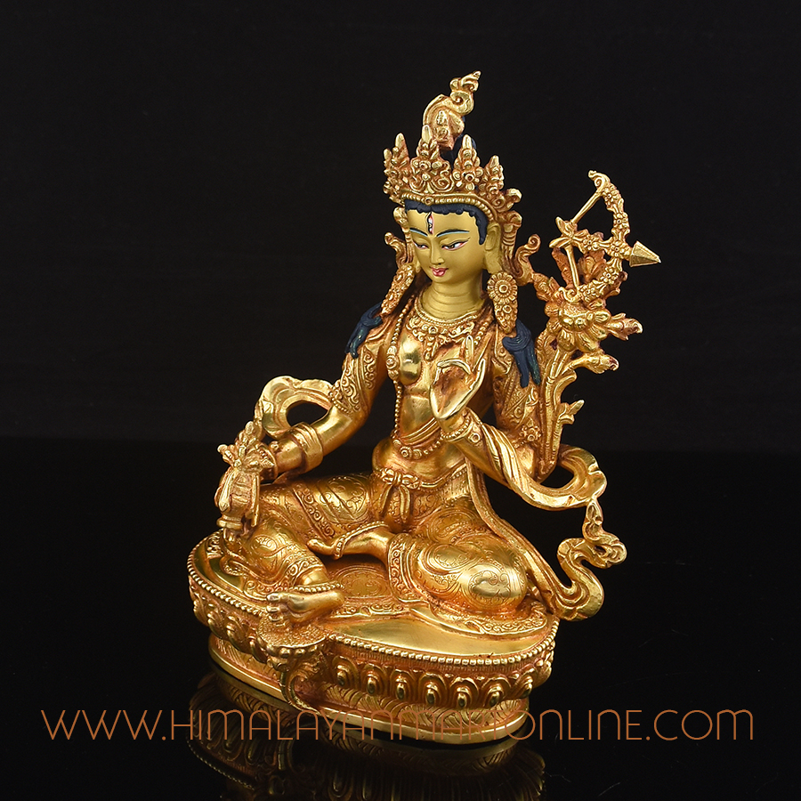 Gold Inlaid Red Tara Statue: Red Tara – The Wish Fulfilling Tara