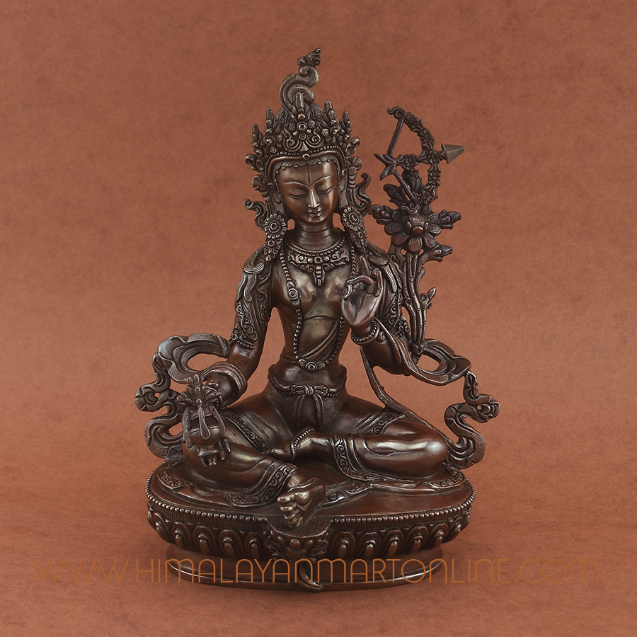 Hand Carved Red Tara Statue: Red Tara – The Wish Fulfilling Tara