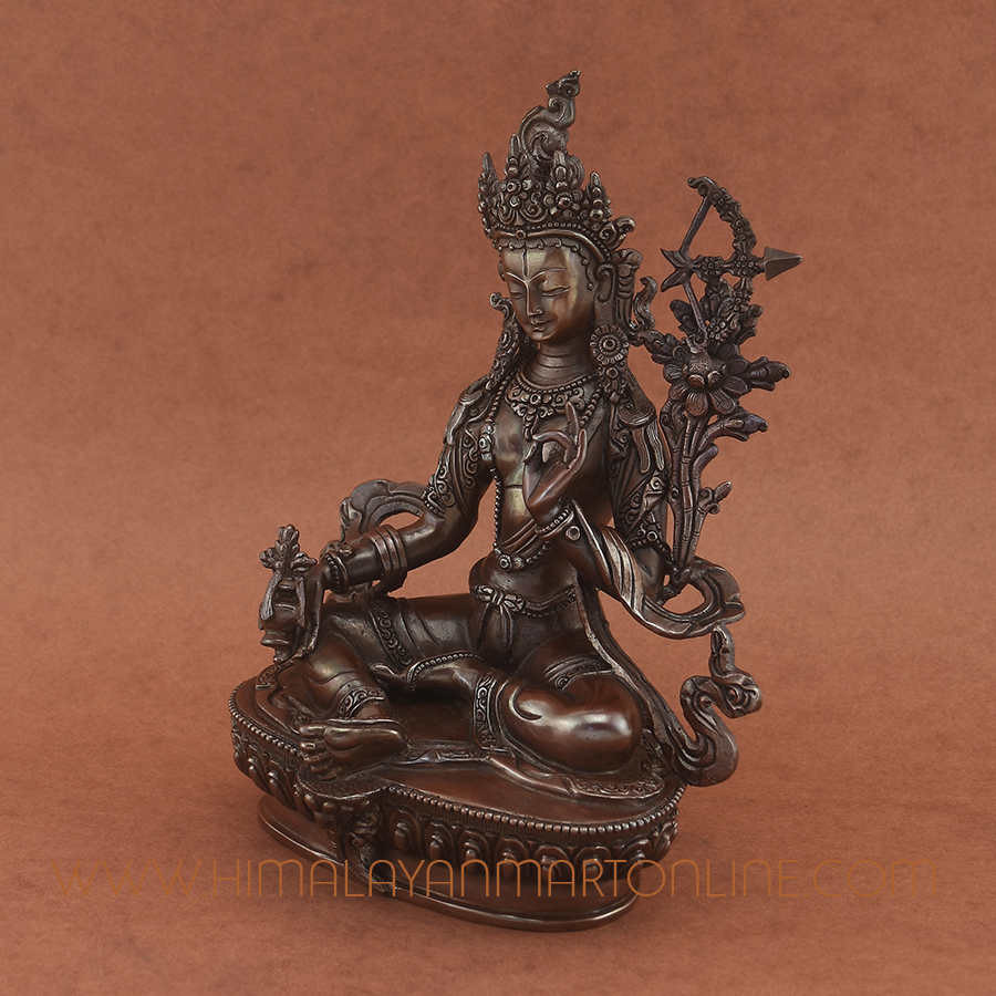 Hand Carved Red Tara Statue: Red Tara – The Wish Fulfilling Tara