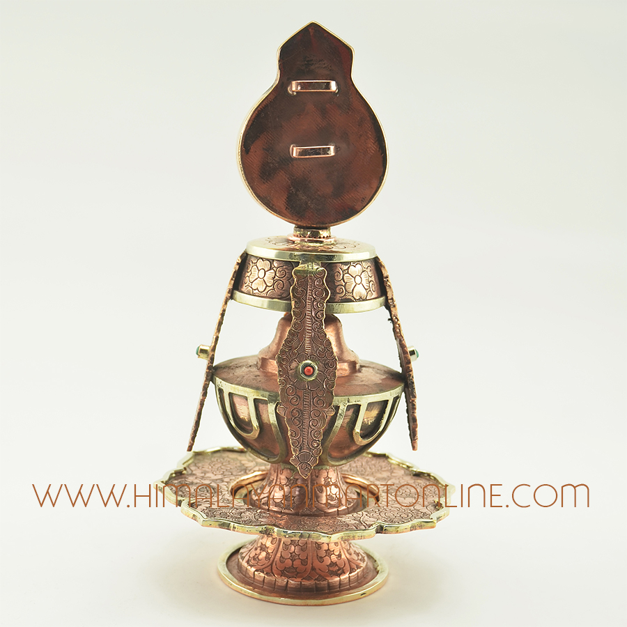 Ritual Item Copper Tsebum – Long Life Vase: The Long Life Vase Tsebum