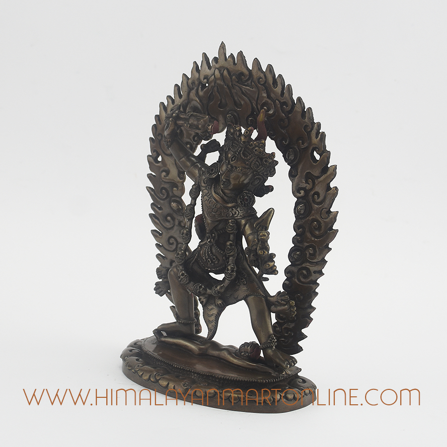 Ekajati Dakini Copper Statue: Ekajati Dakini – The Dharma Protector