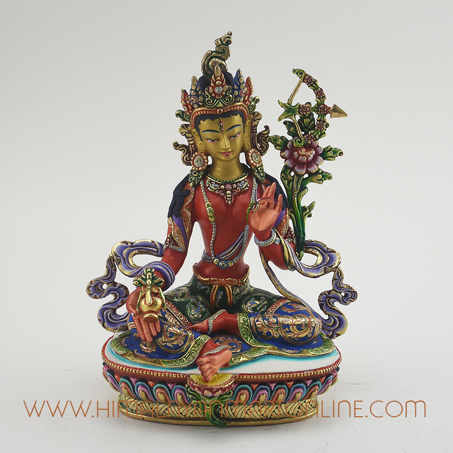 Painted Red Tara Statue: Red Tara – The Wish Fulfilling Tara