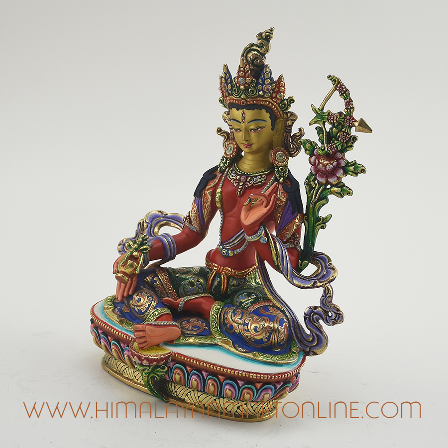 Painted Red Tara Statue: Red Tara – The Wish Fulfilling Tara