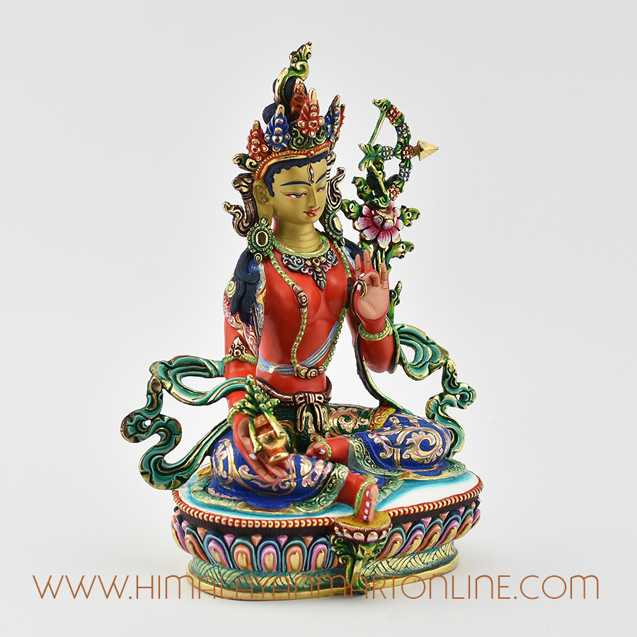 Painted Red Tara Statue: Red Tara – The Wish Fulfilling Tara