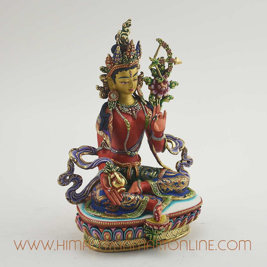 Painted Red Tara Statue: Red Tara – The Wish Fulfilling Tara