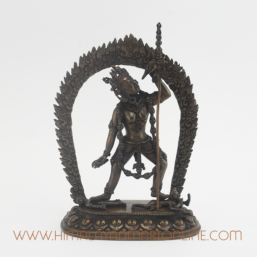 Vajrayogini Dakini Statue: Vajrayogini – The Dakini of Wisdom.