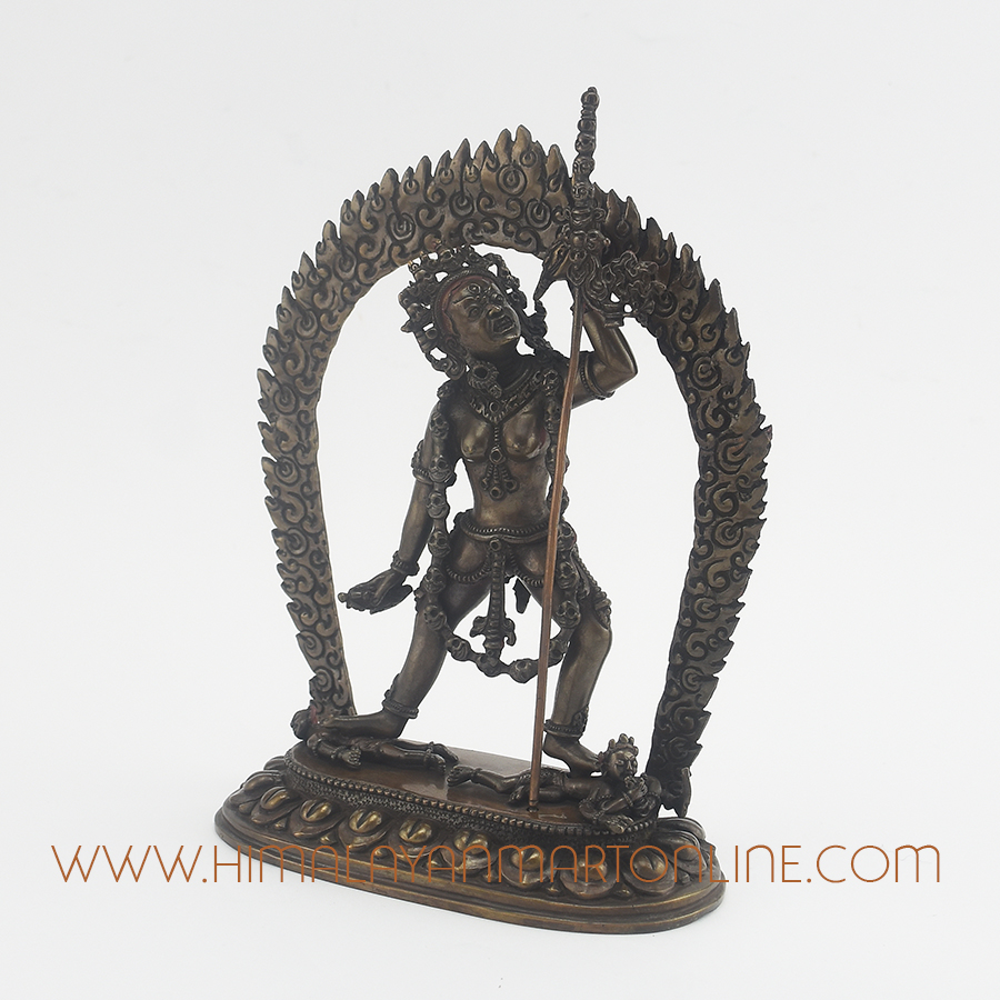 Vajrayogini Dakini Statue: Vajrayogini – The Dakini of Wisdom.