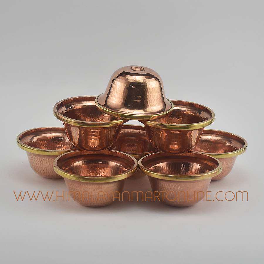 Ceremonial Offering Bowls Set: Offering Bowls Set – Eight Bowls Set