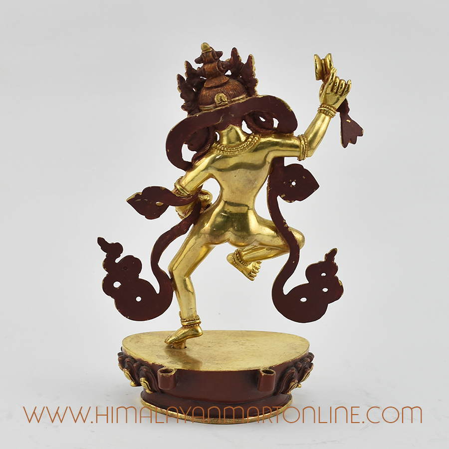 Machig Labdron Statue: Damaru Jogini – Tibetan Buddhist Master