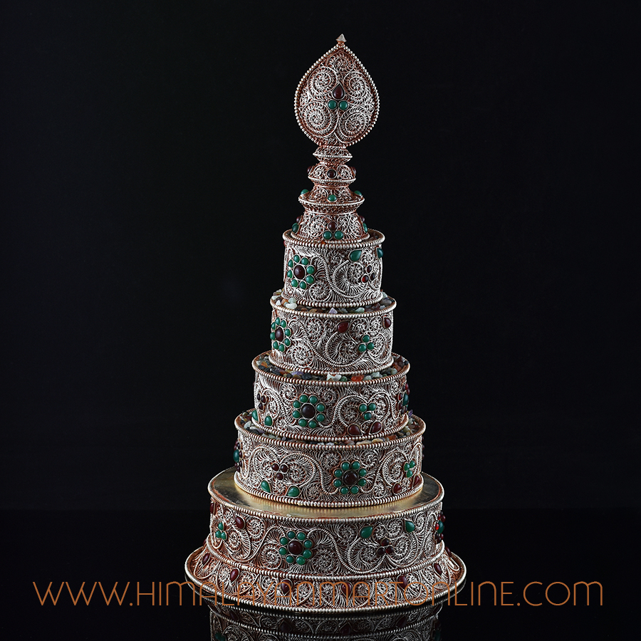 Buddhist Mandala Offering Set: Tibetan Buddhist Mandala Offering Set