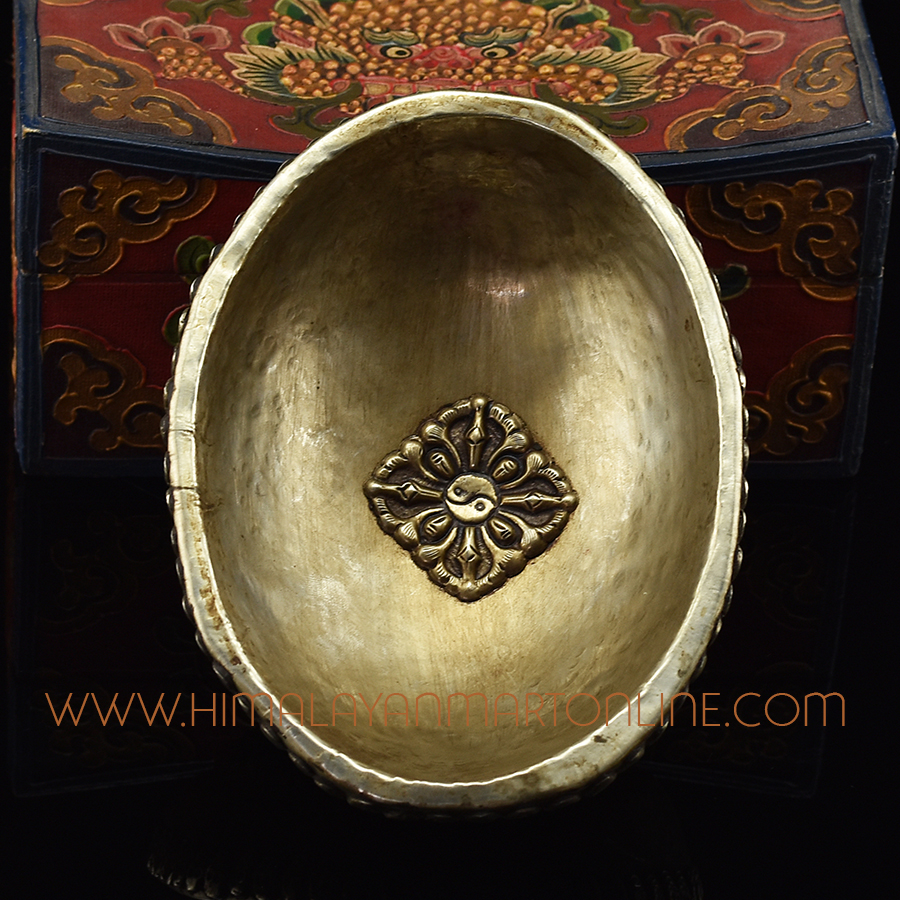 Citipati Carved Kapala: Kapala – The Ritual Ceremonial Skull Cup