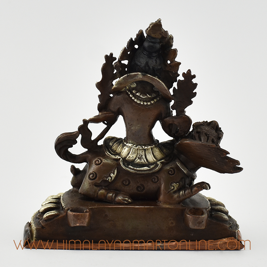 Dholma on Lion Statue: Green Tara – The Saviouress.