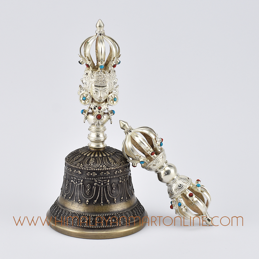 Vajra and Bell Set: Significance of Vajra & Bell in Buddhist Rituals