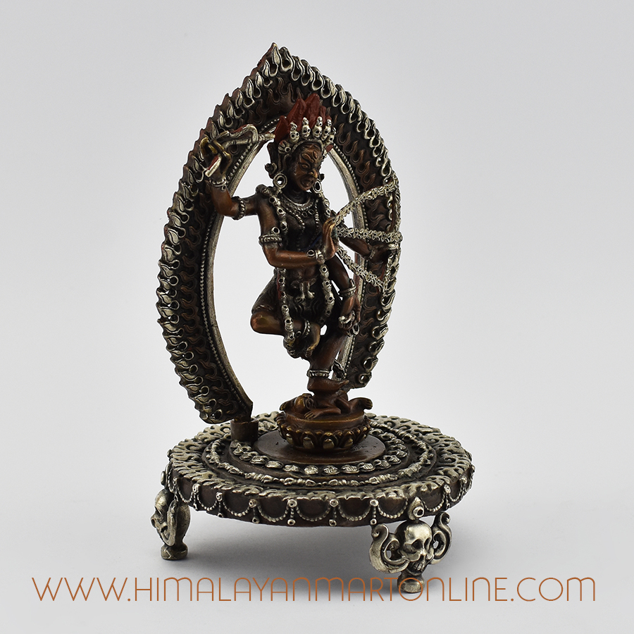 Kurukulla on Mandala Statue: Kurukulla – Goddess of Enchantment