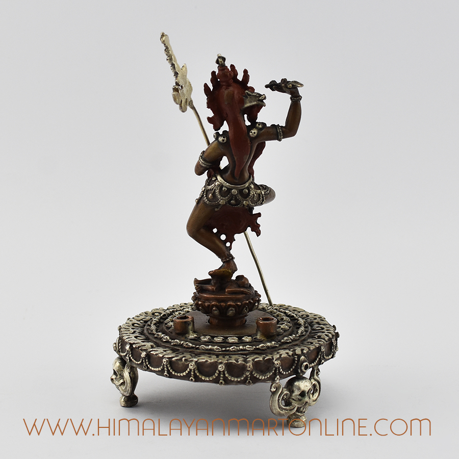 Vajrayogini Dakini on Mandala Statue: The Dakini of Wisdom